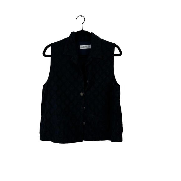 Vintage | Jackets & Coats | 325 Sale Vintage Black Embroidered ...